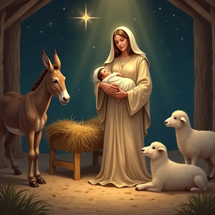 Stories For Kids Bible: The Heartwarming Journey of Mary – Stories For Kids