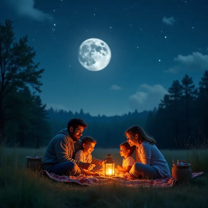 Stories For Kids Bedtime: The Moonlit Picnic – Stories For Kids