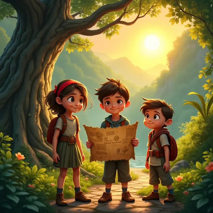 Stories For Kids: The Lost Treasure Map – Stories For Kids