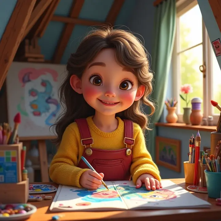 The Little Artist: A Short Story For Kids – Stories For Kids