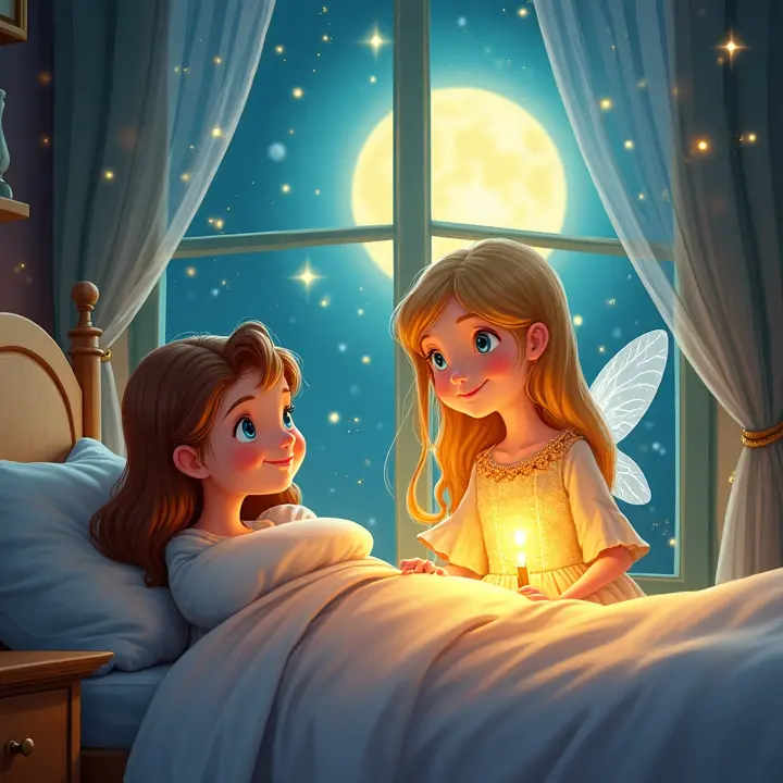 The Nighttime Visit from the Fairy Godmother: A Stories For Kids ...