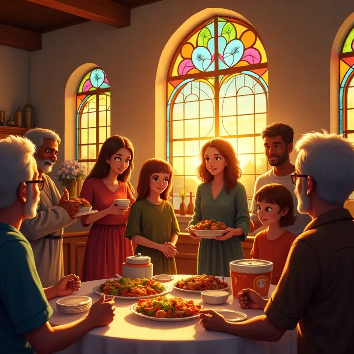 Stories For Kids Bible: The People in the Church Loved One Another ...
