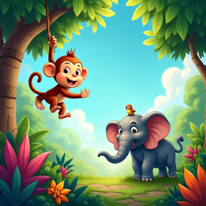 The Jungle Safari: A Short Story for Kids - Stories For Kids