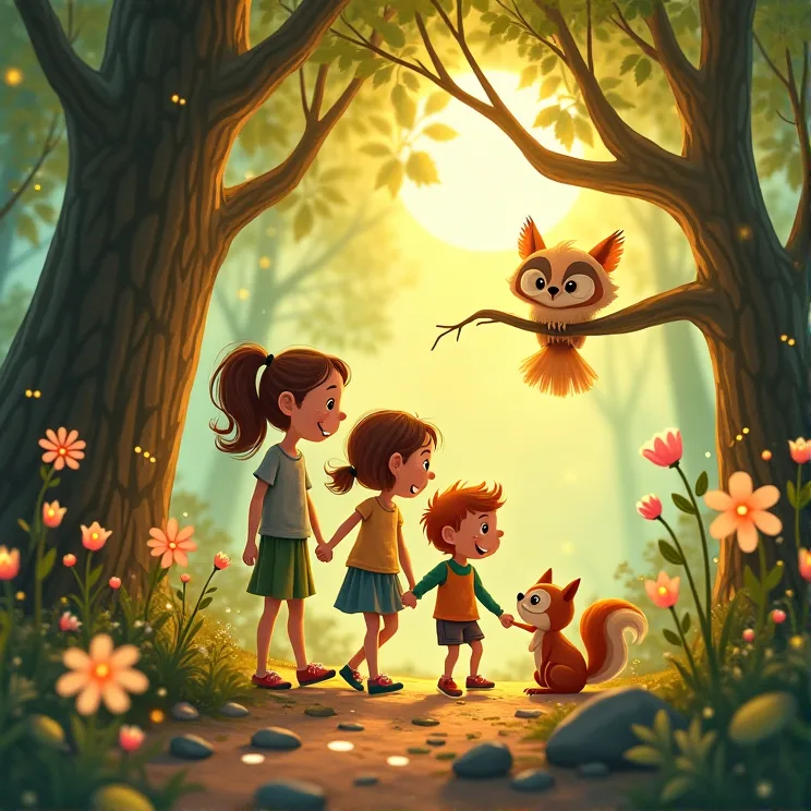 Stories For Kids: The Enchanted Forest Adventure - Stories For Kids